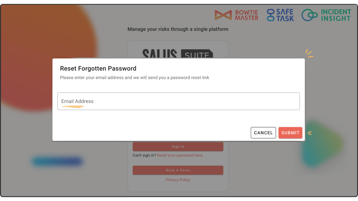Reset password | Bowtie Master